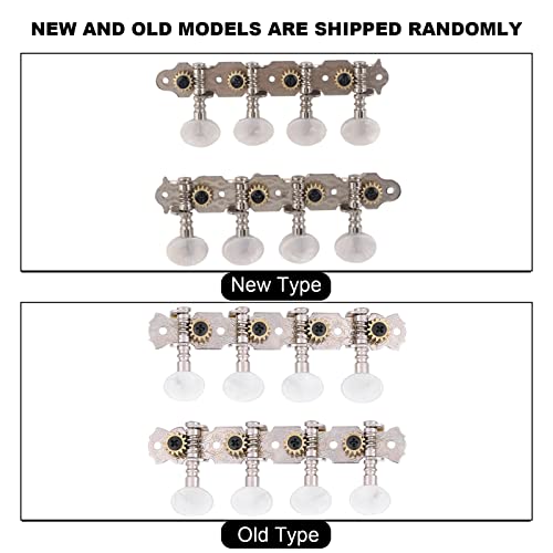 Mandolin Tuning Pegs, 4L4R Machine Heads String Tuning Pegs for 8 Strings Mandolin Instruments Accessory Other string instrument accessories