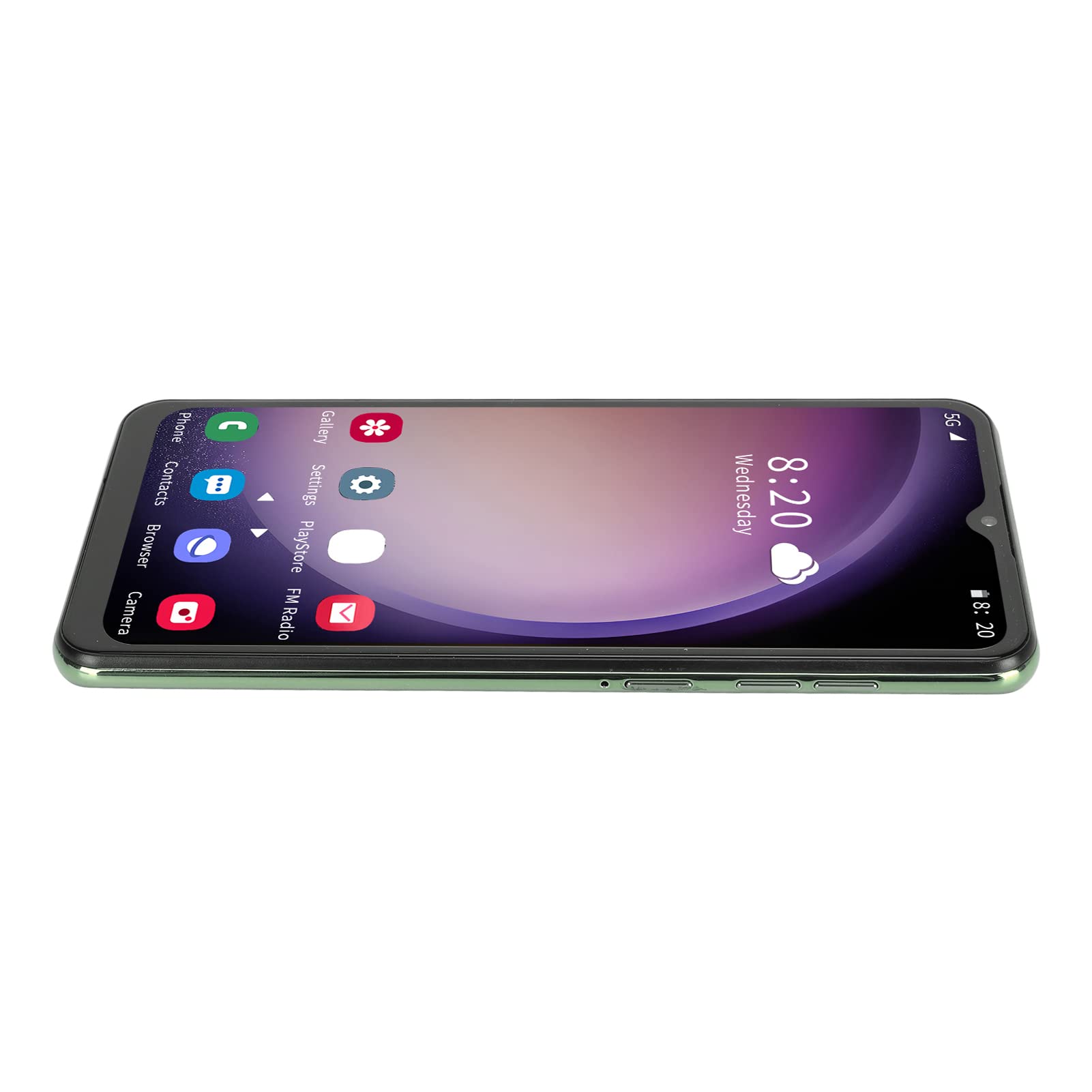 BROLEO Unlocked Smartphones, 3 Card Slot IPS HD Screen Cell Phone Dual SIM Dual Standby for Travel (US Plug)
