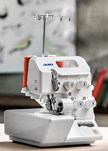 JUKI MO600N Series, MO654DE Portable Thread Serger Sewing Machine, White