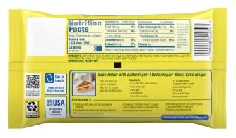 Butterfinger Chocolatey Peanut Buttery Baking Bits Bundle Includes 3 Bags of Baking Chip Bits Plus Bag Clip Packaged by Favoricks
