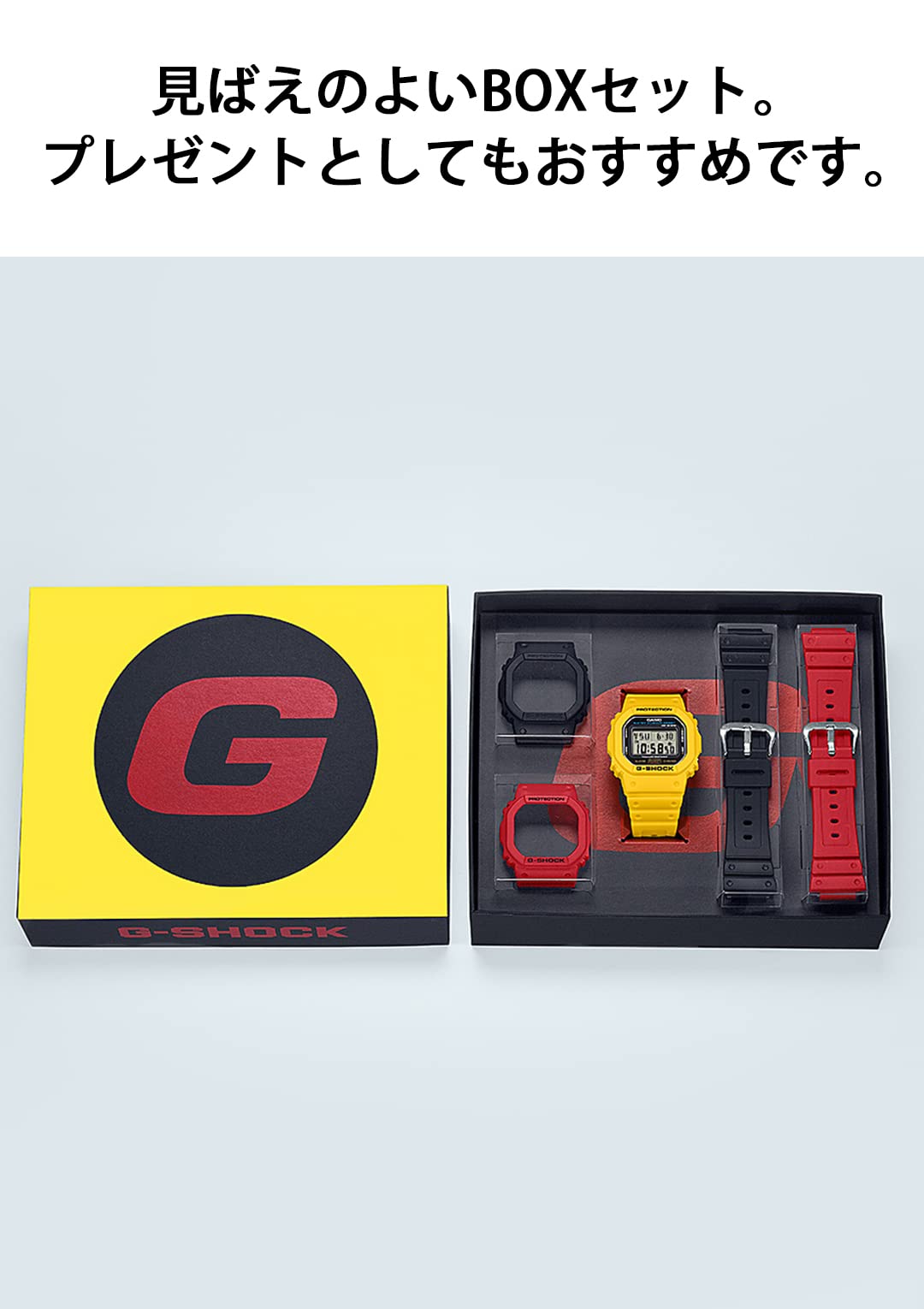CASIO G-Shock DWE-5600R-9JR [DW-5600 Revival Color Bezel Band Set] Watch Shipped from Japan