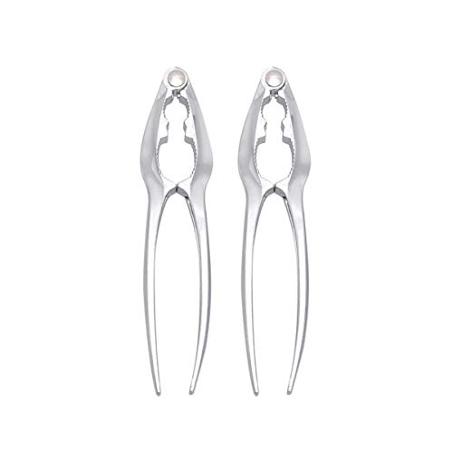 Household Tools Stainless Steel Set 8pcs Lobster Crackers and Picks Set Walnut Opener Crab Leg Tools Stainless Steel Seafood Crackers Forks Nut Set Zinc Alloy Household Tool Set