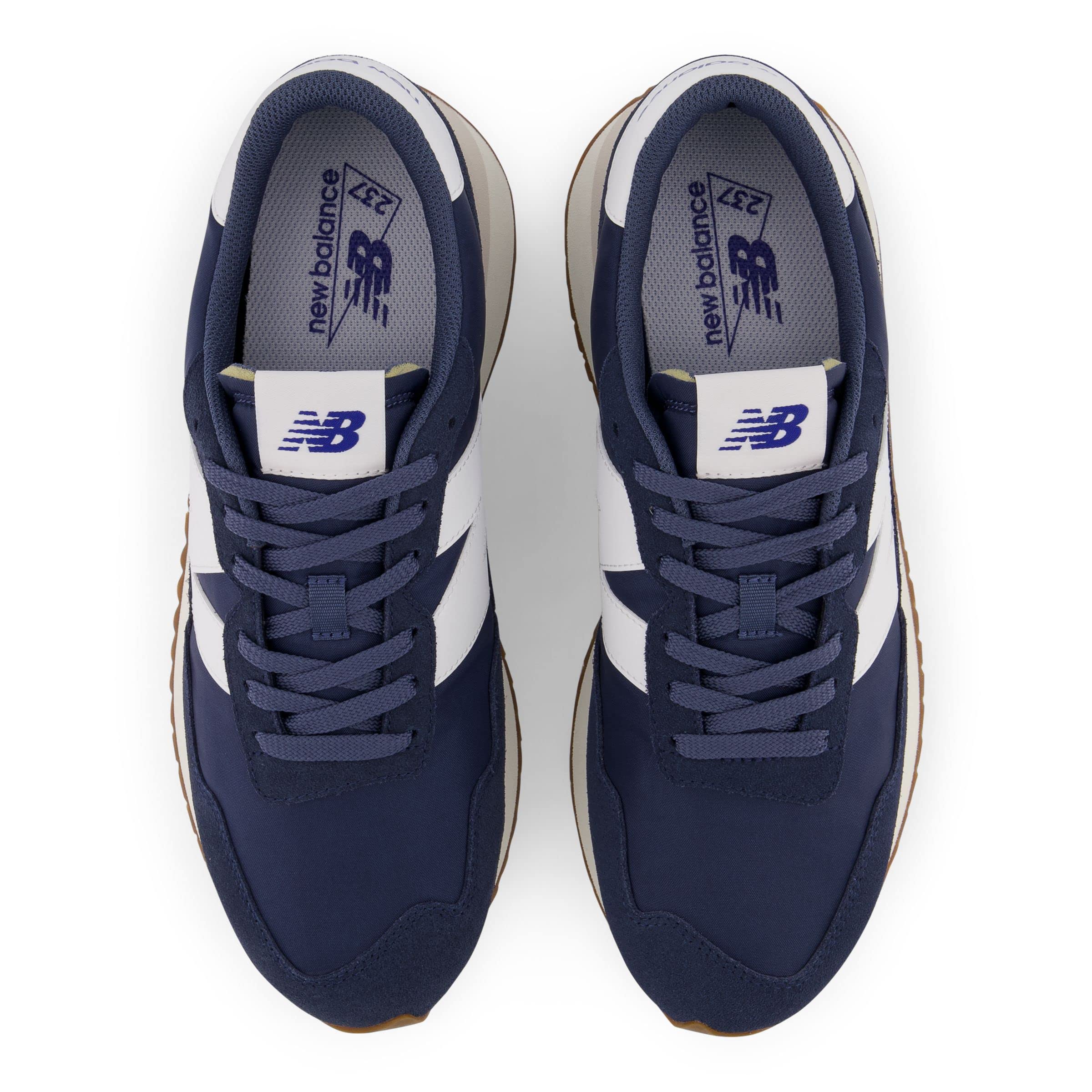 New Balance Men's 237 V1 Classic Sneaker, Natural Indigo/Vintage Indigo, 10