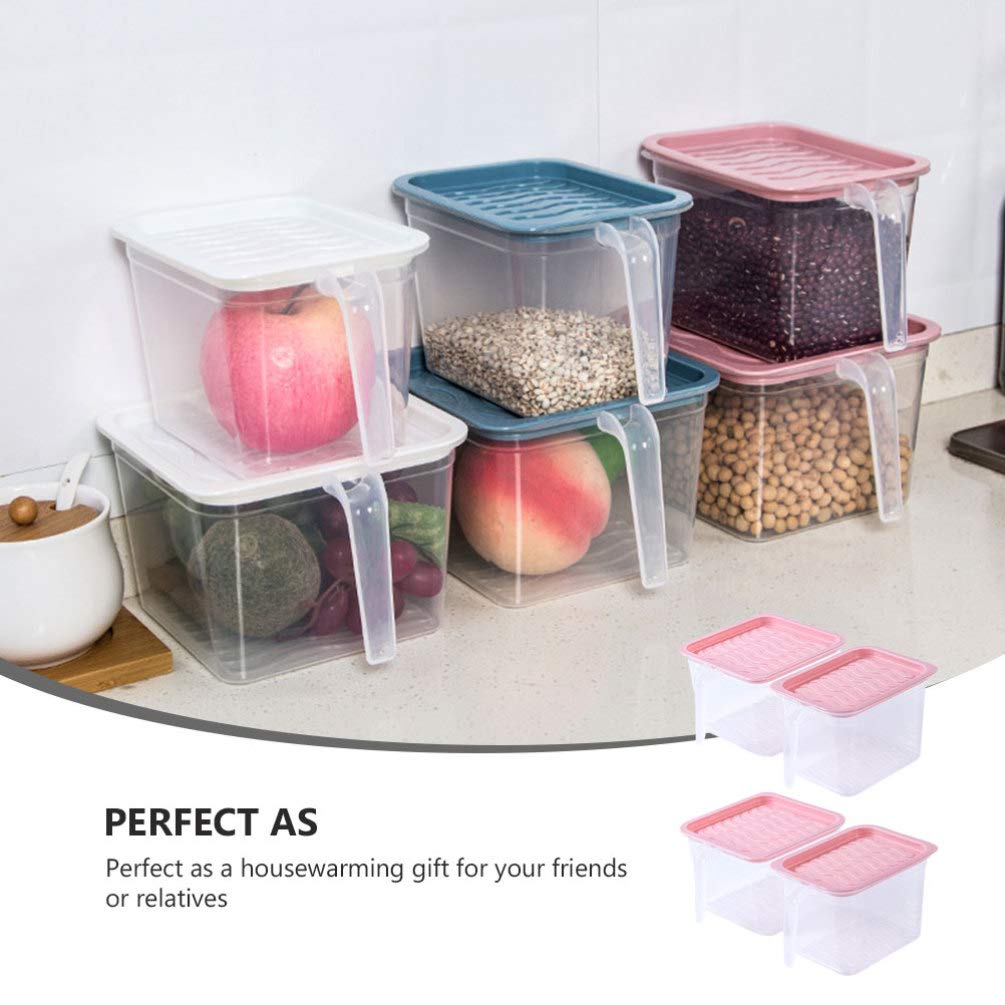 Cabilock 4pcs Box Refrigerator Crisper Pp Dedicated Agricultural Products