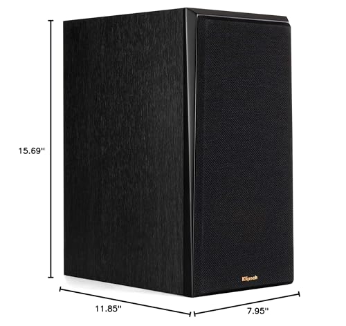 Klipsch RP-600M Reference Premiere Bookshelf Speakers - Pair (Ebony)