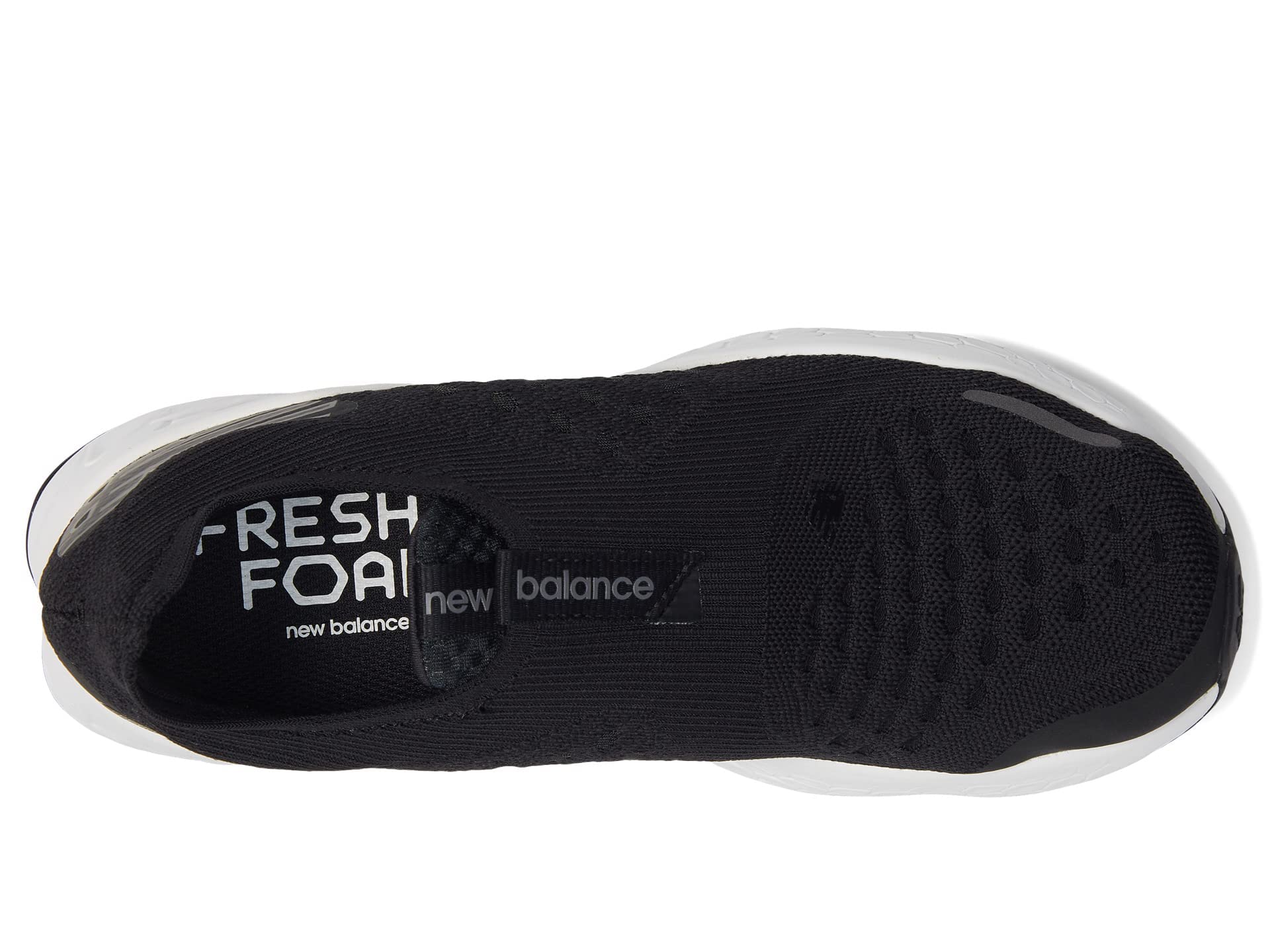 New Balance Women's Fresh Foam X 1080 Unlaced V1 Running Shoe, Black/White, 8 Wide