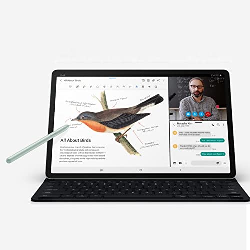 Galaxy Tab S7 FE S Pen Replacement Stylus Pen for Samsung Galaxy Tab S7 FE SM-T730, SM-T733, SM-T736B Touch Pen + Tips/Nibs (Mystic Green)