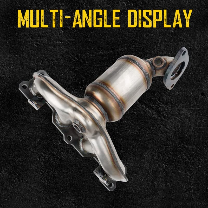KAX Catalytic Converter Industrial Grade Stainless Steel Replacement for Sonata 2.4L 2009-2014, Optima 2.4L 2009-2014 1Pcs β(EPA Compliant)