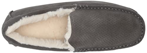 Koolaburra by UGG Men's Tipton Emboss Slipper, Stone Grey, 9