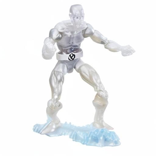 Marvel Retro 6"-Scale Fan Figure Collection Iceman (X-Men) Action Figure Toy β Super Hero Collectible Series