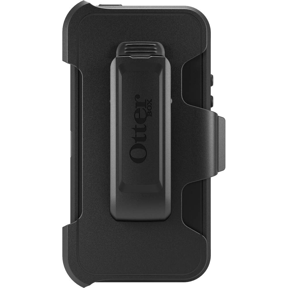OtterBox iPhone SE (1st gen - 2016) and iPhone 5/5s Defender Series Case - 2016) and iPhone 5/5s ONLY - BLACK, rugged & durable, with port protection, includes holster clip kickstand