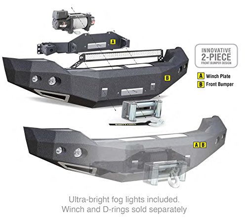 Smittybilt 612850 M1 Front Trunk Bumper for Toyota FJ Cruiser