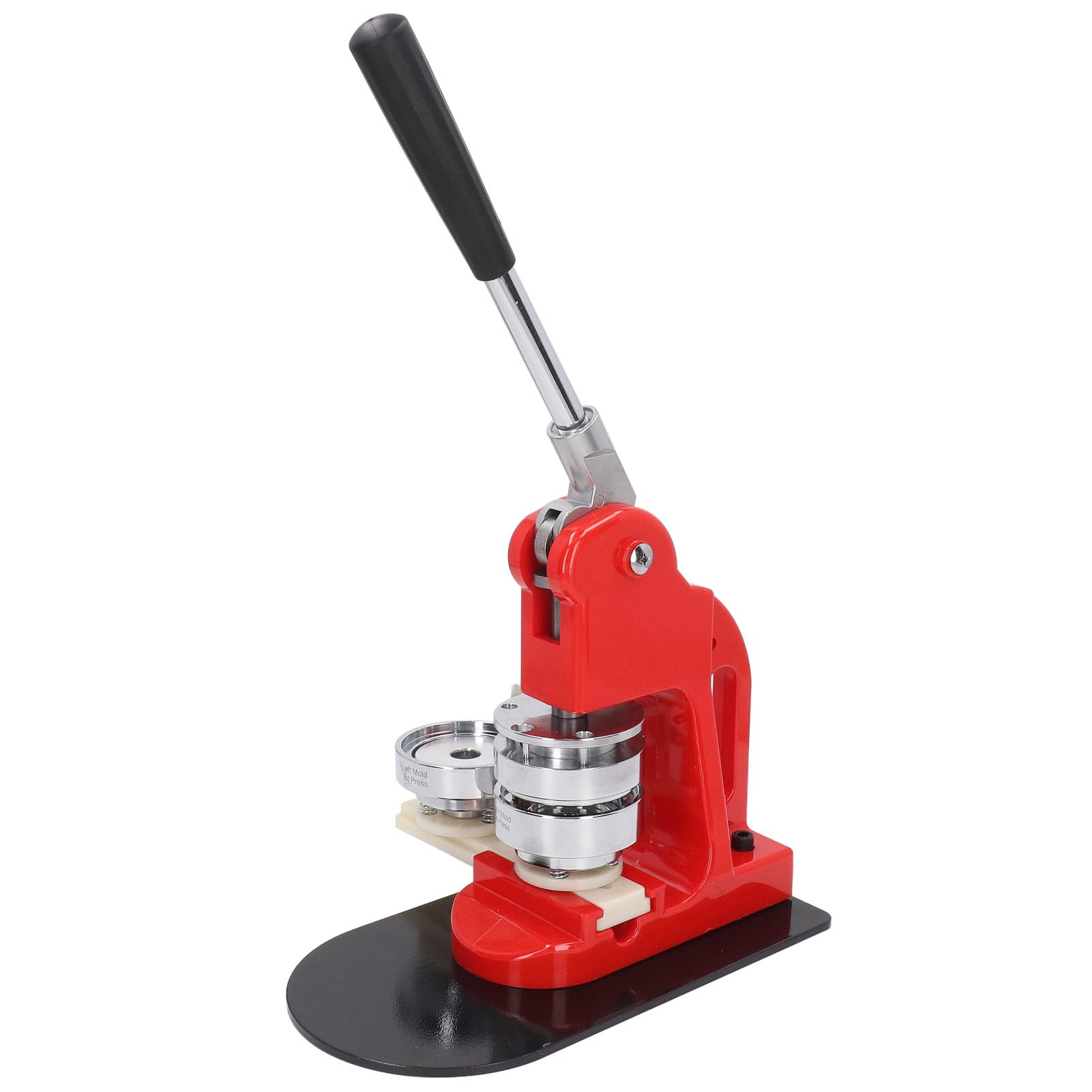 Button Maker Machine, Button Press Machine with Ergonomic Handle, Wide Application, Portable for Halloween Party (58mm)