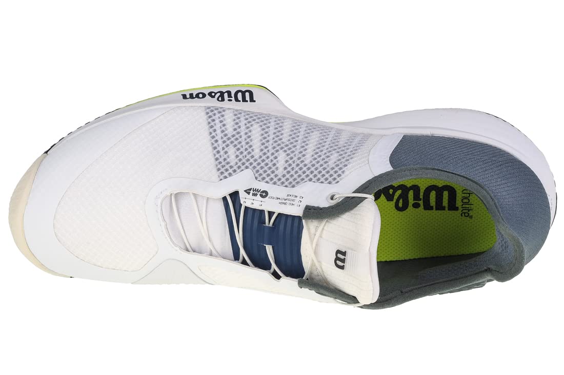 Wilson Men's Tennis Shoe, White Stormy Weather Outer Space, 11