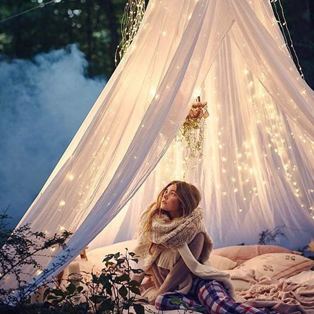 Bcamelys-home Christmas String Lights, Solar Outdoor String Lights, 66Ft 8 Modes Waterproof LED String Lights for Garden Yard Patio Bedroom Gate Party Wedding Camping Christmas Tree Decoration