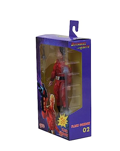 NECA King Features – Defenders of The Earth Series - Flash Gordon - 7” Scale Action Figure