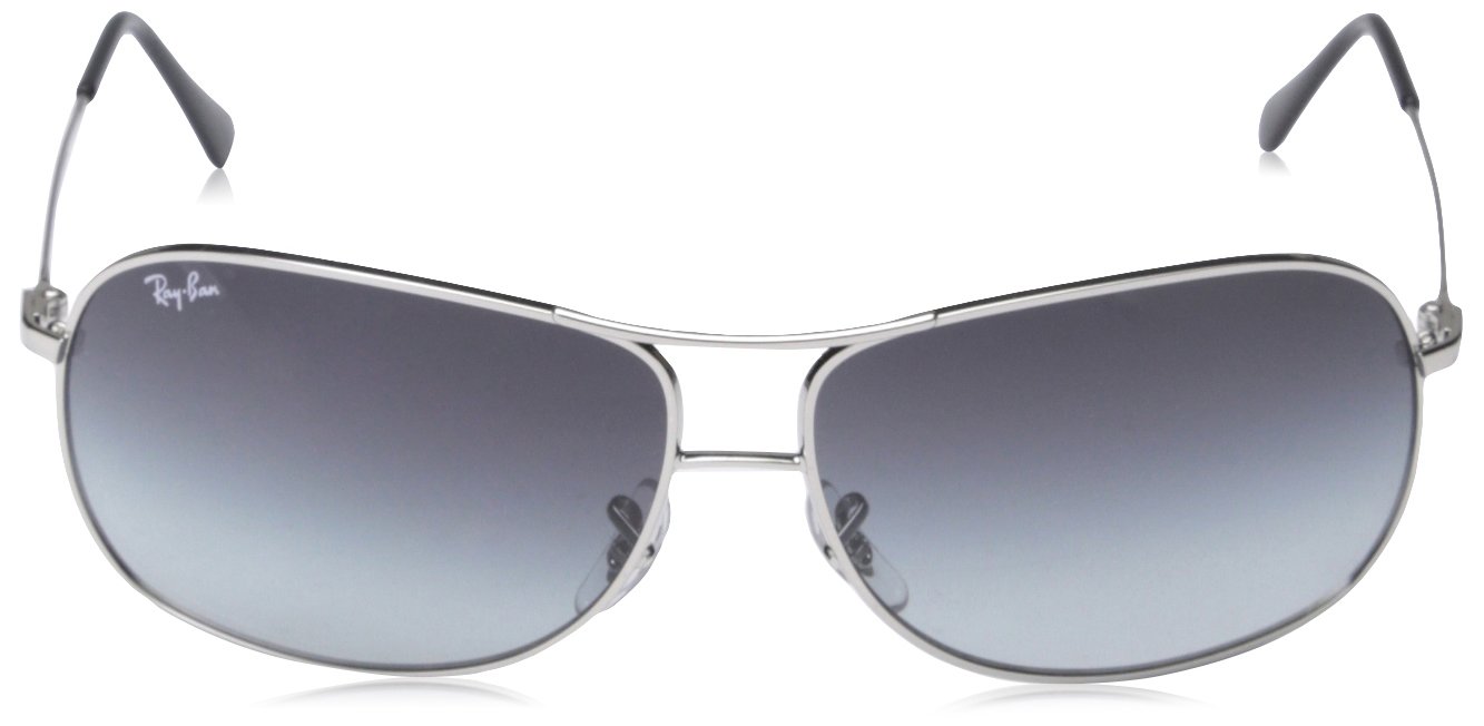 Brandname Ray-Ban RB3267 003/8G Size 64 Silver Sunglasses by Luxottica