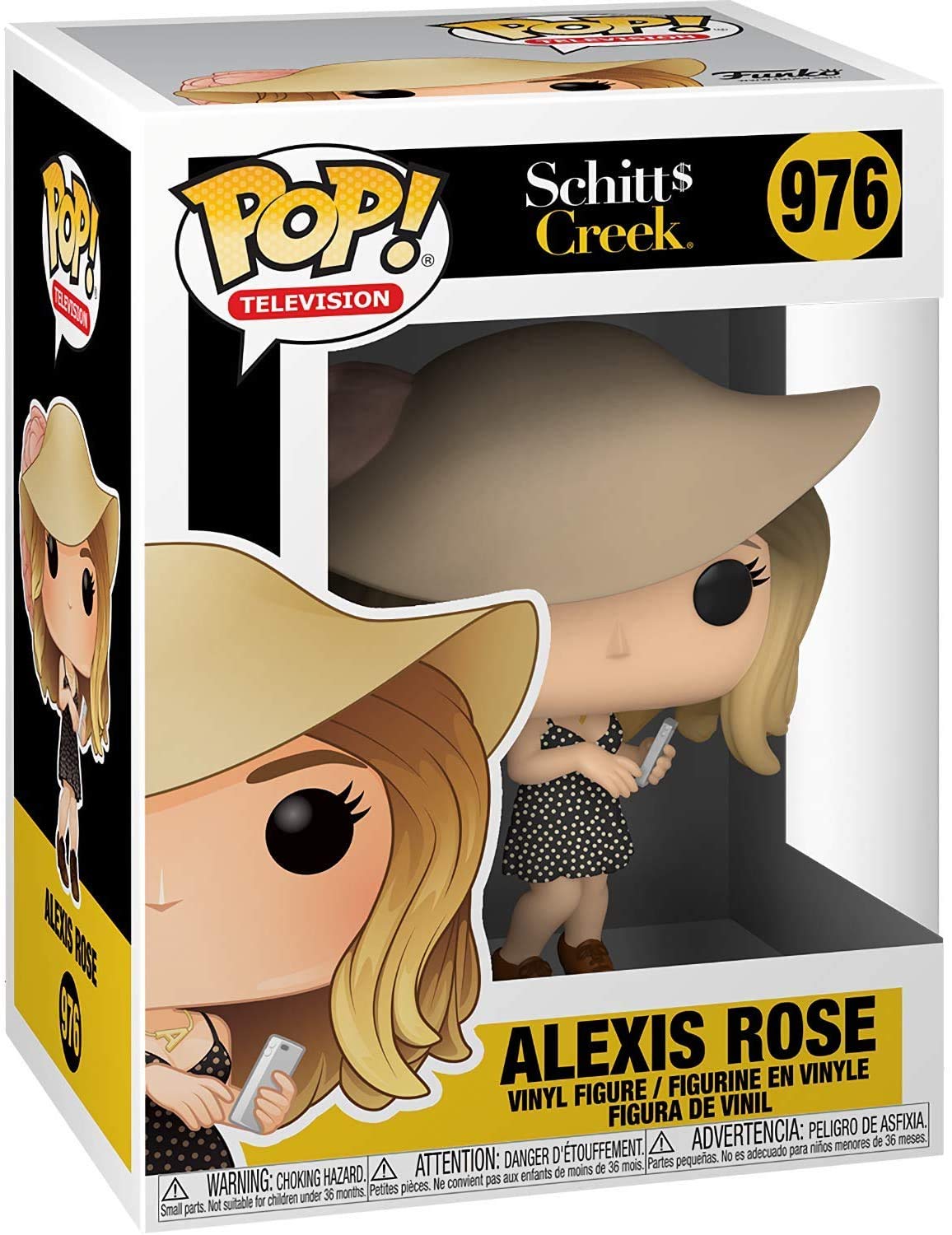 POP Schitt's Creek - Alexis Rose Funko Pop! Vinyl Figure (Bundled with Compatible Pop Box Protector Case), Multicolored, 3.75 inches