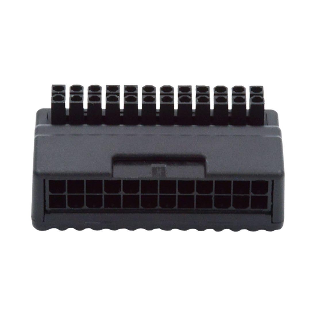 chenyang ATX 24Pin Male to Female 90 Degree Angled Mainboard PSU Power Supply Header Direction Gender Changer Connector Adapter Overmold Type