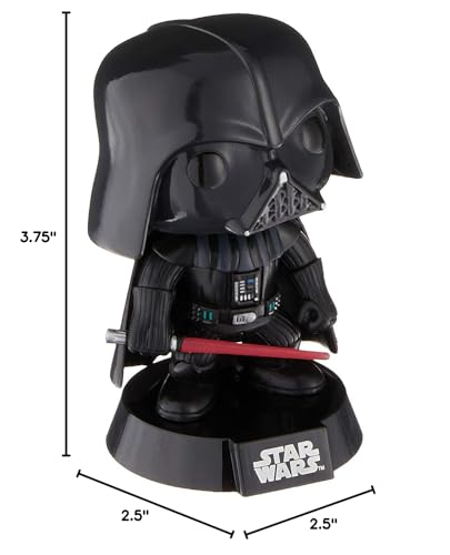 POP Star Wars: Classic Darth Vader 01 Funko Pop Vinyl Figure (Bundled with Compatible Pop Box Protector Case), Multicolored, 3.75 inches