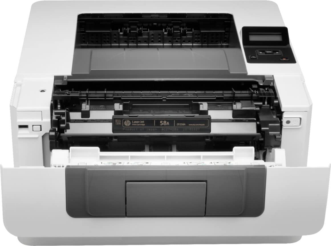 Broage NewHP Jet-Laser Pro M404dn Single-Function Wired Monochrome Laser Printer, Green - Print only - Ethernet only, 40 ppm, 1200 x 1200 dpi, 256MB RAM, Auto Duplex Printing, 8.5 x 14, 2-line LCD