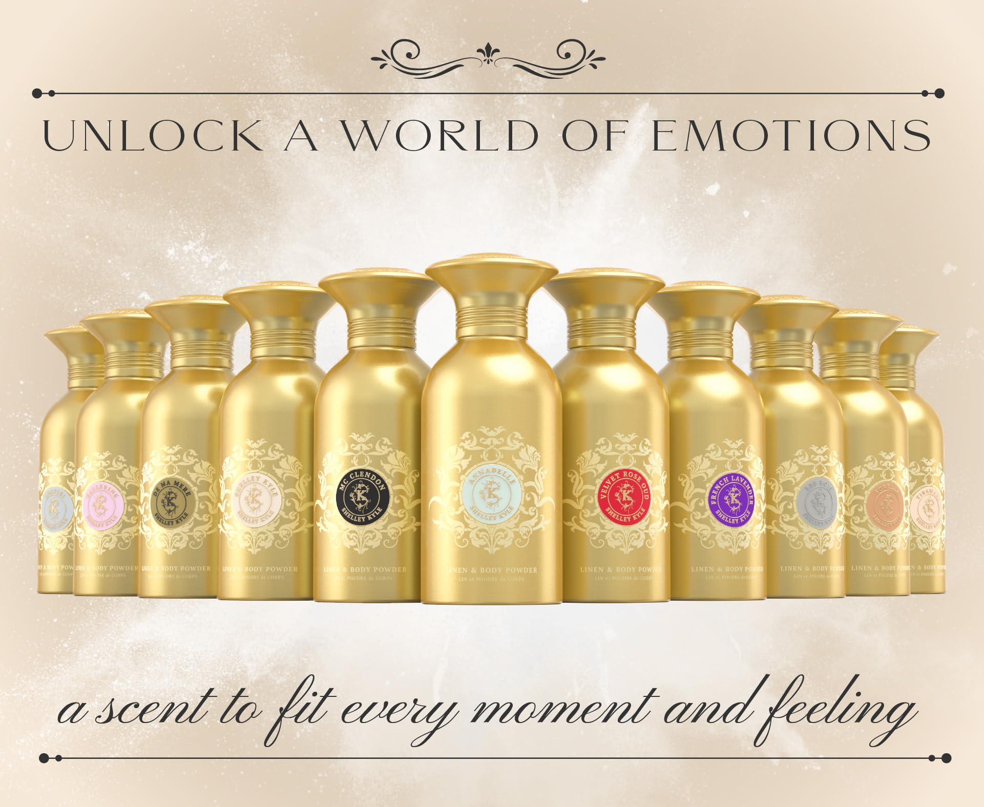 Talc-Free Body Powder for Women for Daily Use and After Bath - Annabelle 365 g (Puff not Included)