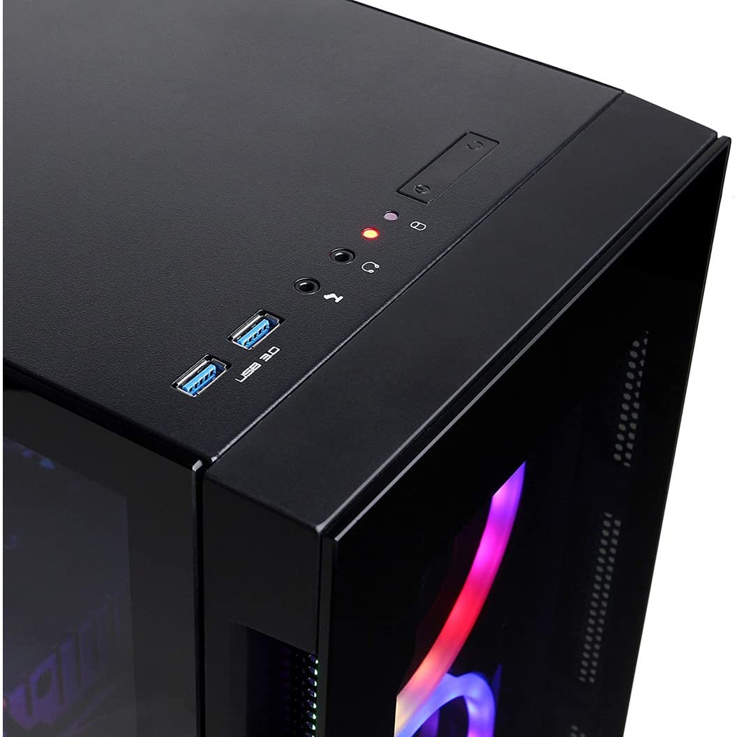 CyberpowerPC Gamer Xtreme 3060 VR Ready Gaming Desktop,12th Gen Intel 8-Core i7-12700F,GeForce RTX 3060 12GB, 32GB RAM,1TB PCIe SSD+1TB HDD USB-C, HDMI, DP, RJ45, RGB Case, Peripherals, Win 11, Black