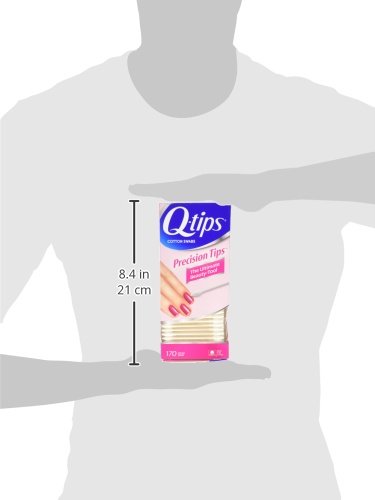 Q-Tips Cotton Swabs, Precision Tip, 170 Count