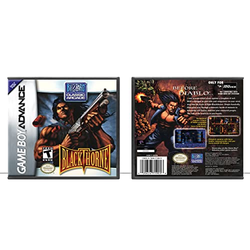 BlackThorne | (GBA) Game Boy Advance - Game Case Only - No Game