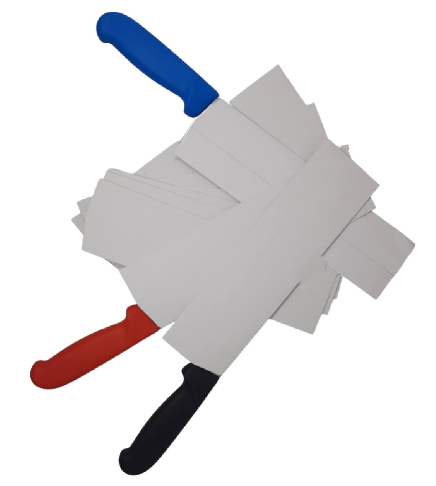 Knife Sleeves for 10" Chef Knives - 10 in. X 3 in. - Safely Transport and Store Kitchen Knives - Cardboard Knife Sleeves for Large Chef Knives (20 Pack)