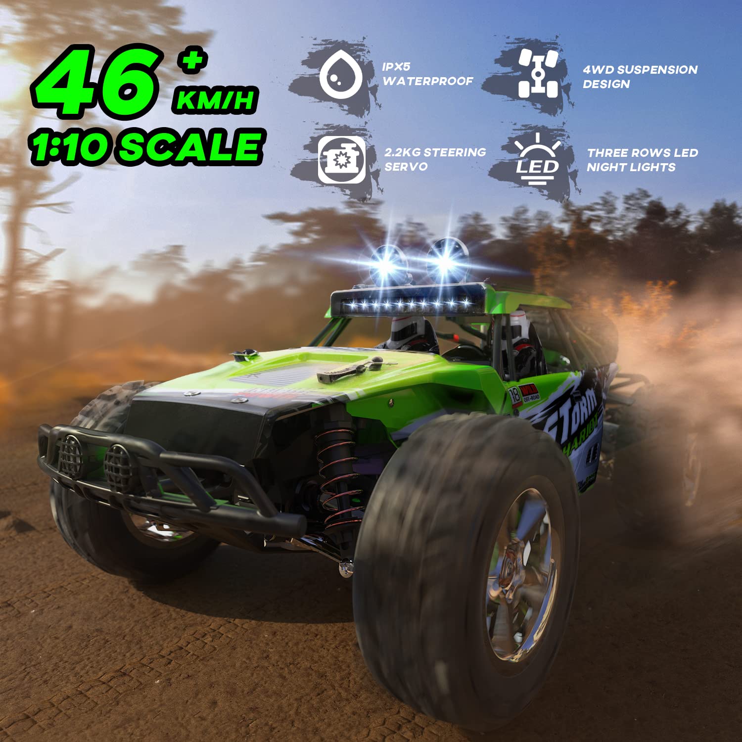 BOIFUN 1:10 Scale RC Cars