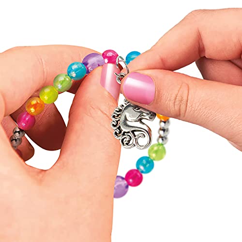 Shimmer 'n Sparkle Charm & Bead Bracelet Maker by CRA-Z-Art β DIY Beaded Charm Friendship Bracelet Making Kit