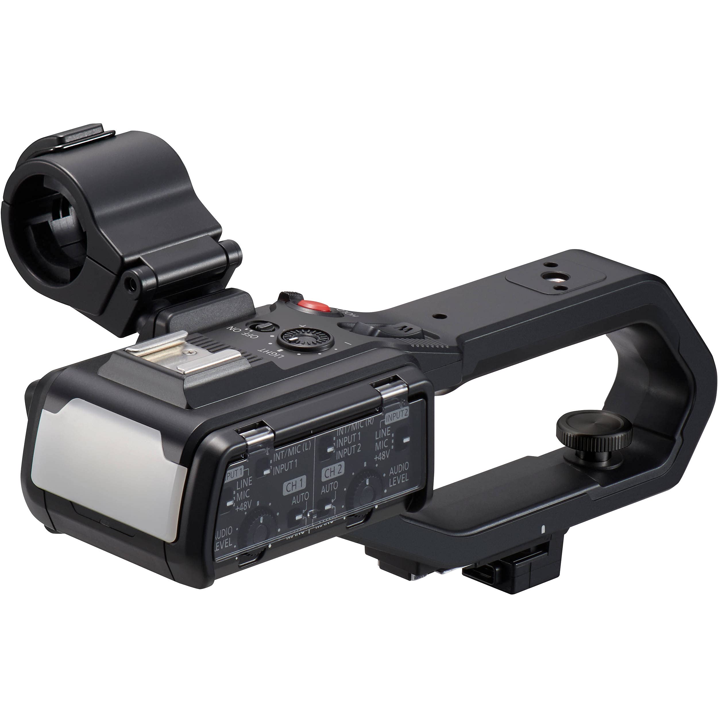 Panasonic HC-X2000 UHD 4K 3G-SDI/HDMI Pro Camcorder + 128GB Memory Card, Rechargeable 36 LED Light with Bracket, 6Ft. HDMI Cable & More (13pc Bundle), (PAHCX2000BB2)