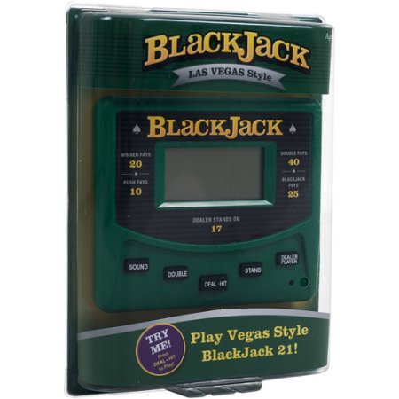 Mega Gambling Electronic Game Pack - Solitaire Handheld Game - Blackjack Handheld Game - Poker Handheld Game