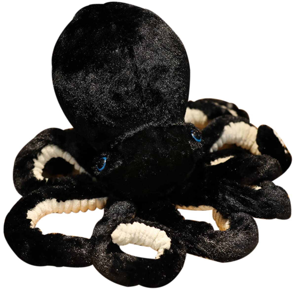 Octopus Stuffed Animals Octopus Plush Doll Toys Octopus Stuffed Toys Gift for Kids and Lovers for Birthday, Christmas, Valentine's Day(Black)
