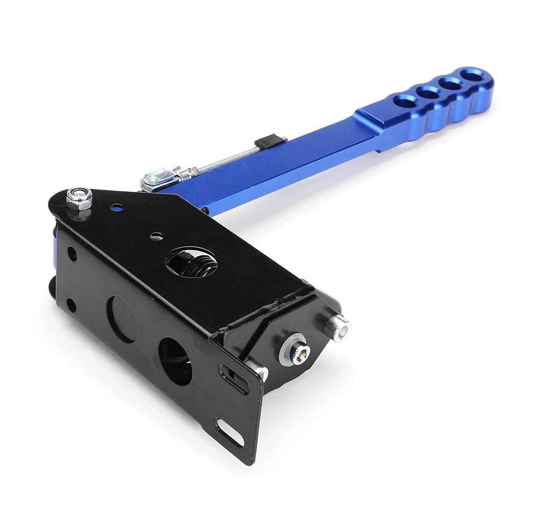 NHPJ 14 Bit PC SIM USB Handbrake with Clamp for Racing Games G25/27/29 T500 FANATECOSW Dirt Rally-blue