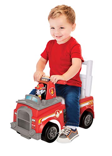 Paw Patrol Kids Ride On Marshall Fire Truck Ride-On with Lights and Sounds