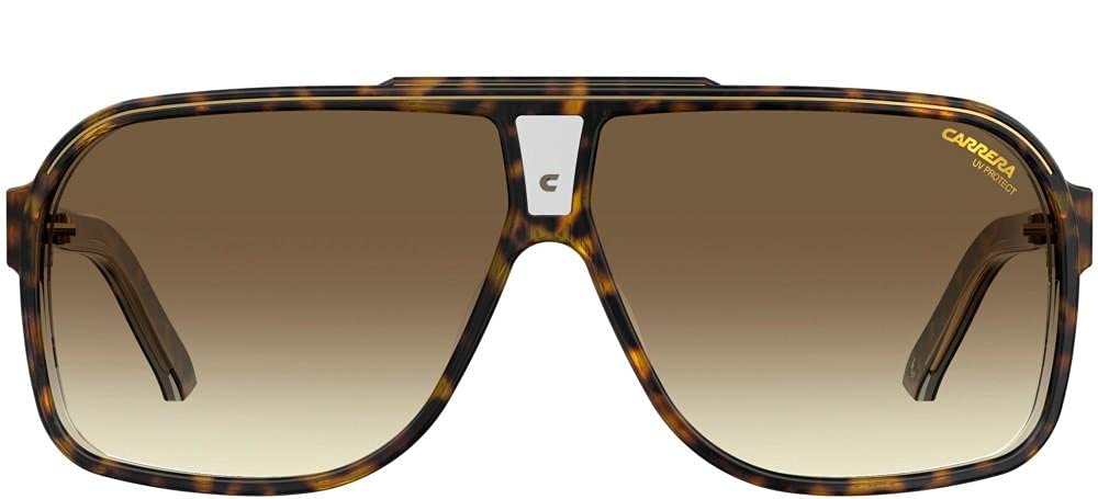 Carrera Grand Prix 2/S Rectangular Sunglasses, Brown/Brown Gradient, 64mm, 9mm