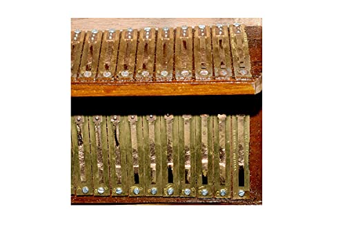 Non Scale Changer Harmonium LYDNSC-1 Concert Folding Auto Push Mohonlal Delux Double Reed 9Stopper 3 1/2 Octaves Burma Teak Wood Brass Work 7 Part Blow With Padding Bag buy only from LYDIAN