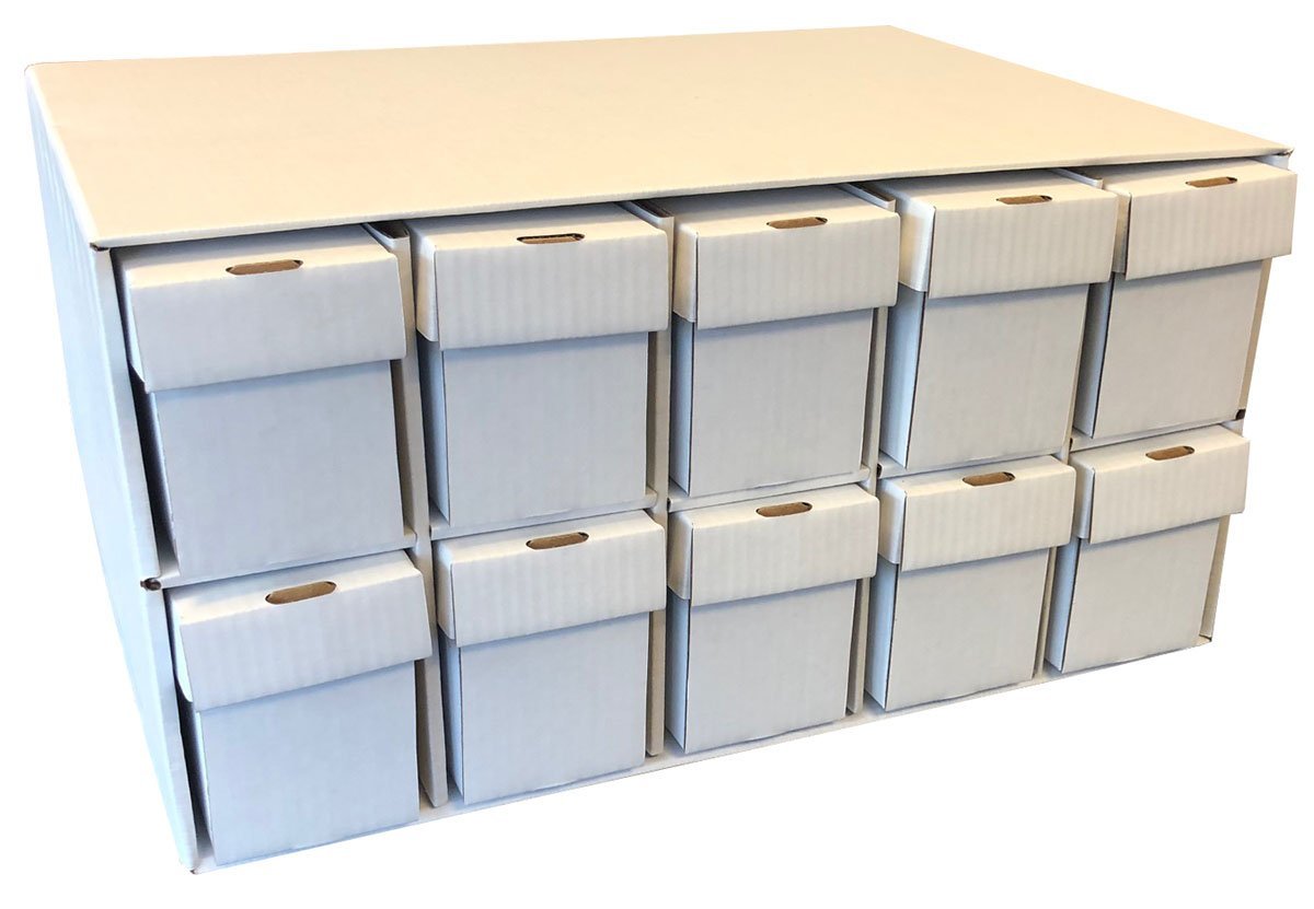 Max Protection Card Penthouse XL Storage Box System - Holds One Touch Magnetic Holders, Toploaders and Card Saver 2.