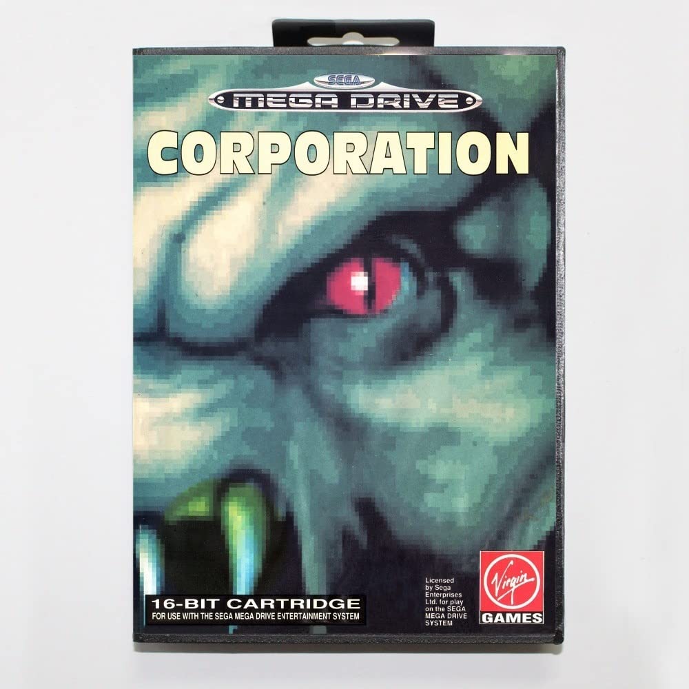 Corporation Game Cartridge 16 Bit MD Game Card With Retail Box For Sega Mega Drive For Genesis (Black)