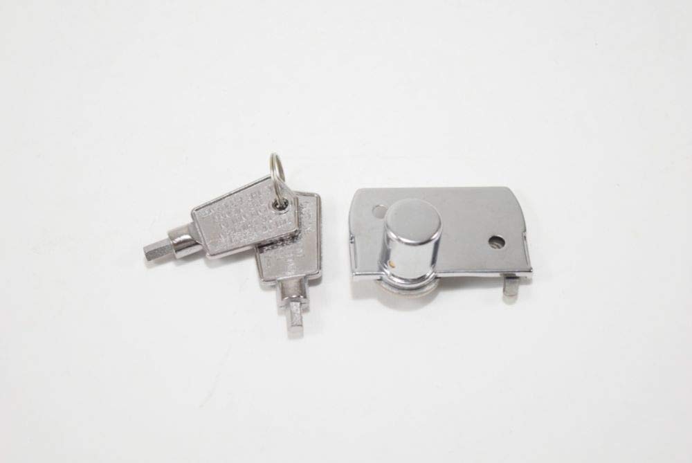 GE WR01X28052 Freezer Lid Lock and Key Set Genuine Original Equipment Manufacturer (OEM) Part