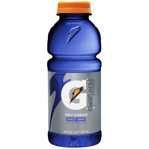 Gatorade Sport Drink, Grape Fierce, 32-Ounce Bottles (Pack of 12)