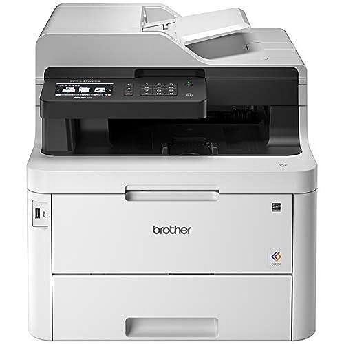 Brother RMFC-L3770CDW Compact Wireless Digital Color All-in-One Printer with NFC, 3.7” Color Touchscreen, Automatic Document Feeder, Wireless and Duplex Printing and Scanning (Renewed)