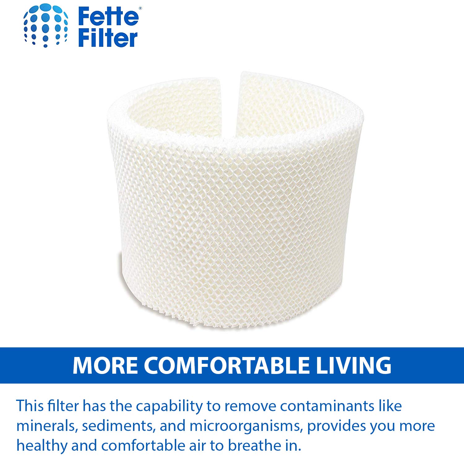 Fette Filter - MAF2 Humidifier Wicking Filter Compatible with Air-Care Essick Air Moist Air MA0800 MA08000 MA0600 MA0601& Kenmore 32-15508 15408 154080 (Pack of 2)