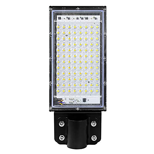 Nirelief Solar Street Light, 100w Led Waterproof Outdoor Security Lamp, Pathway Floodlight, Home Security Lighting for Garden Patio Veranda Yard, Warm White