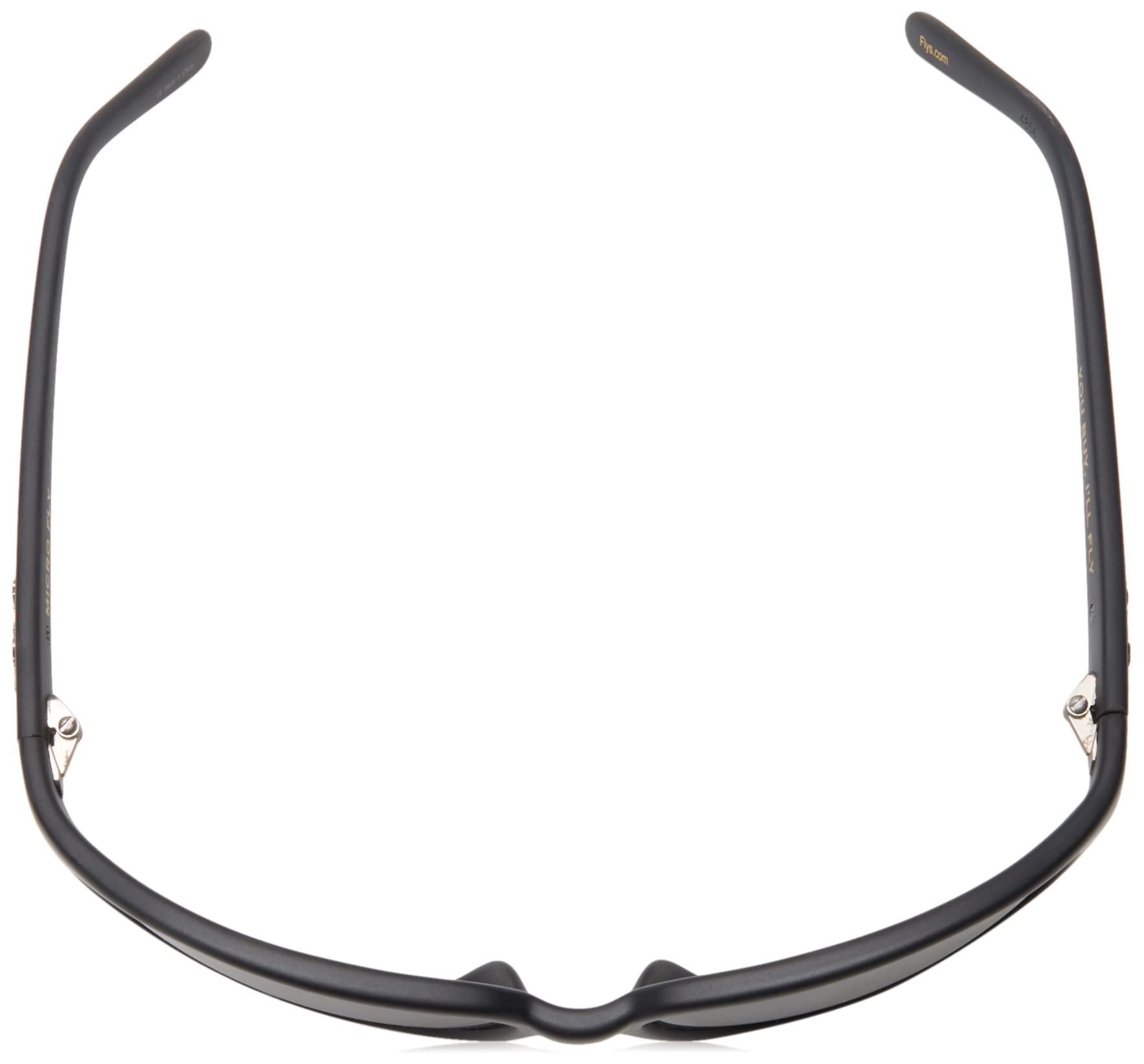 Black flys, micro fly sunglasses, matte black, 59mm
