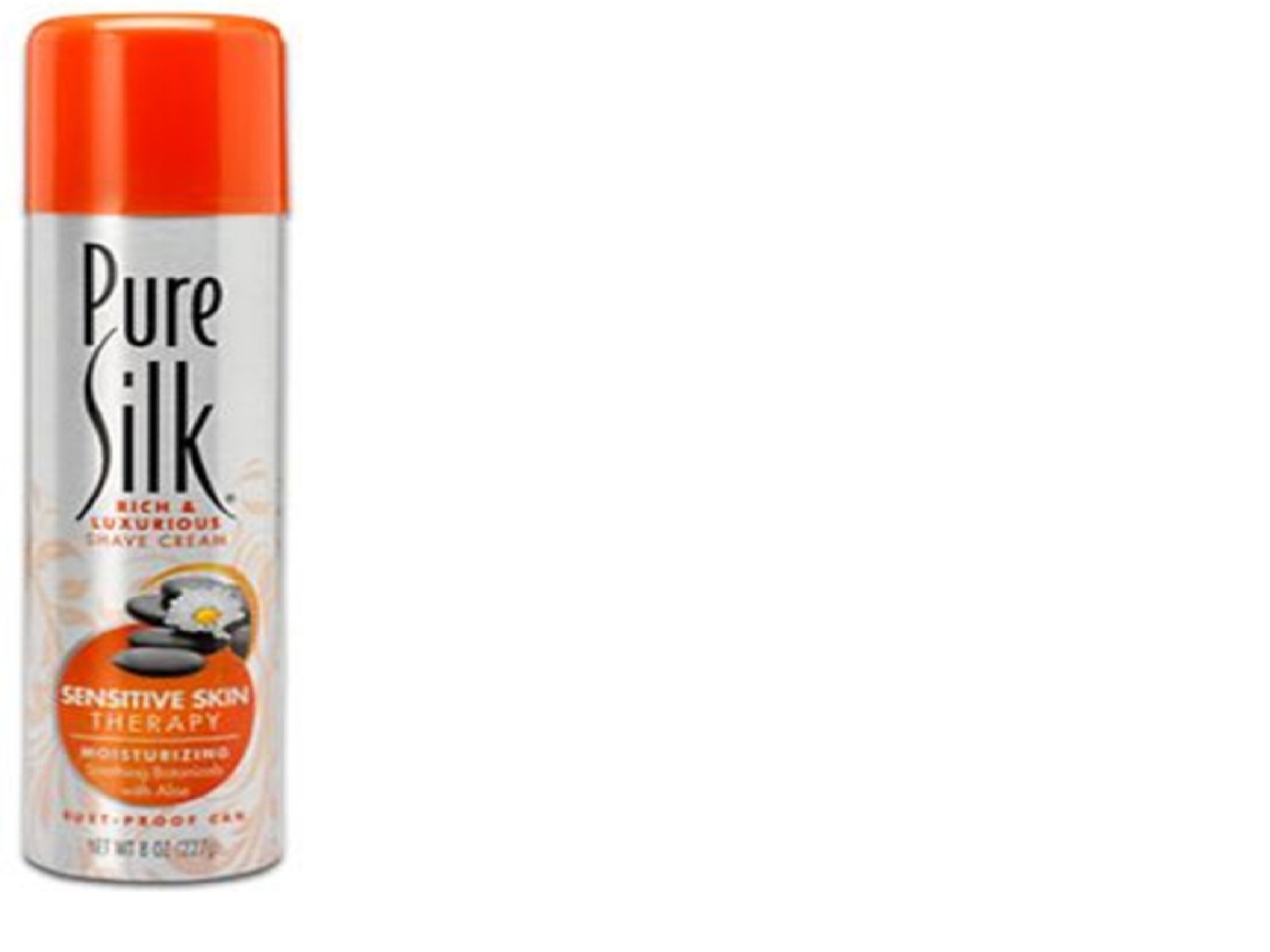 Silk Sensitive Skin Therapy Moisturzing Shaving Cream With Soothing Botanicals and Aloe