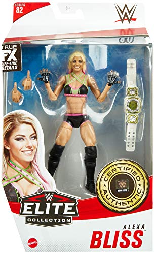 WWE Alexa Bliss Elite Collection Series 82 Action Figure 6 in Posable Collectible Gift Fans Ages 8 Years Old and Up