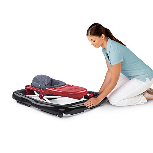 Bright Starts Ford F-150 Ways to Play 4-in-1 Baby Activity Push Walker, Red, Age 6 Months+